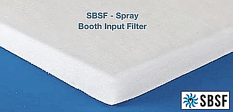 Spray Booth Input (Ceiling / Roof) Filter – Spray Booth Service ...